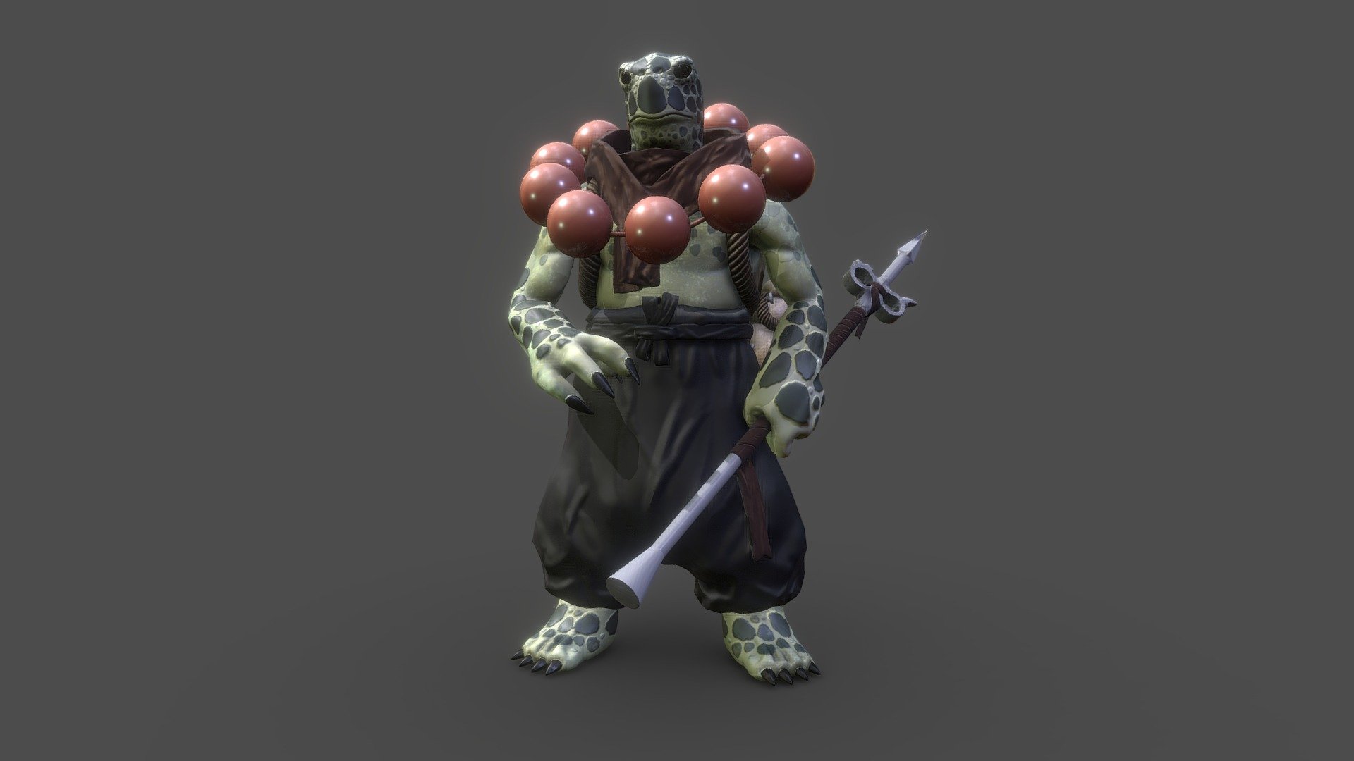 Turtle Monk - Download Free 3D model by magiccc [094a3cd] - Sketchfab