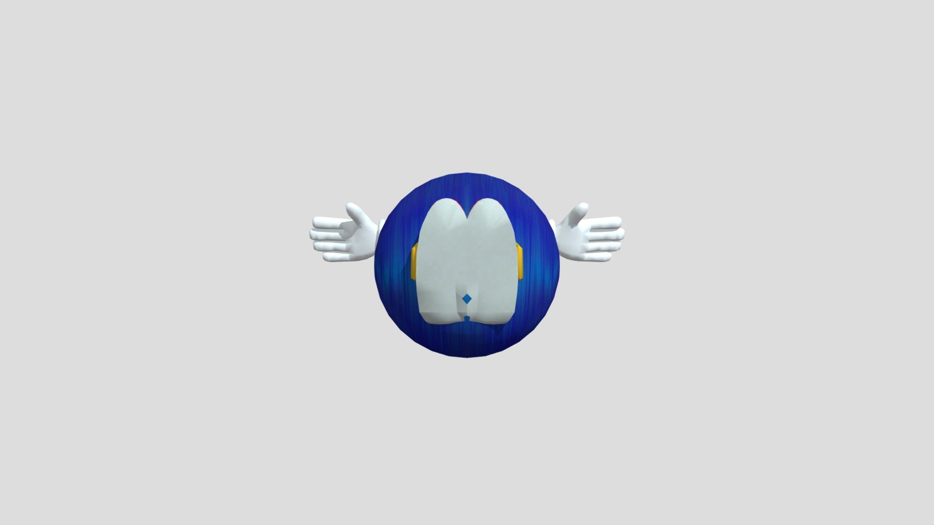 Sonic.obj - Download Free 3D model by jedithmr [094a5f6] - Sketchfab
