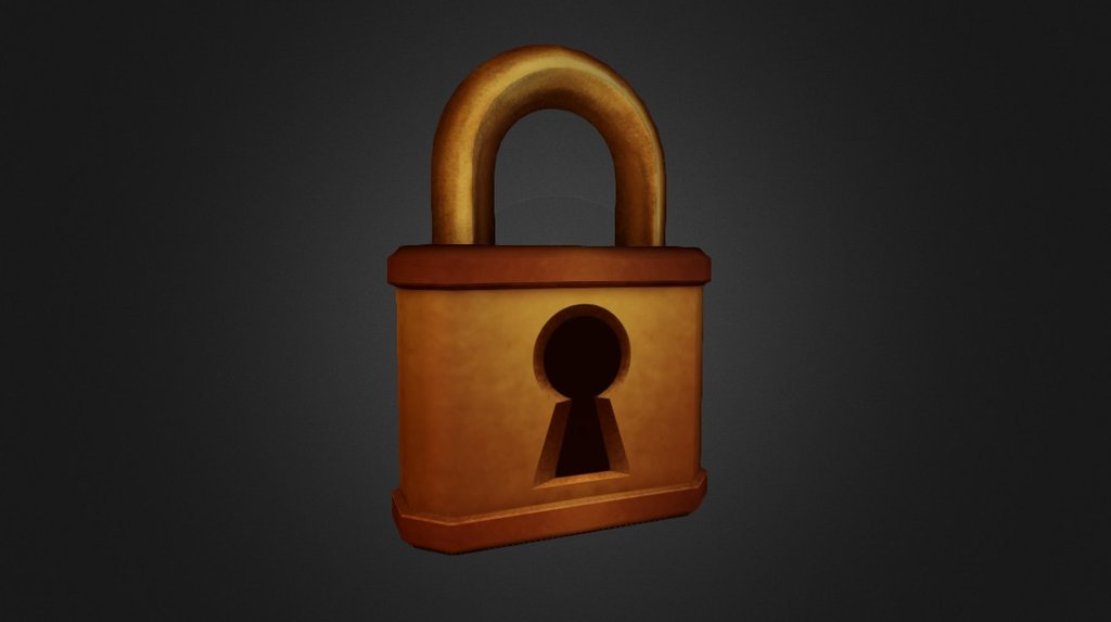 PADLOCK - 3D model by tbertrand [094c990] - Sketchfab