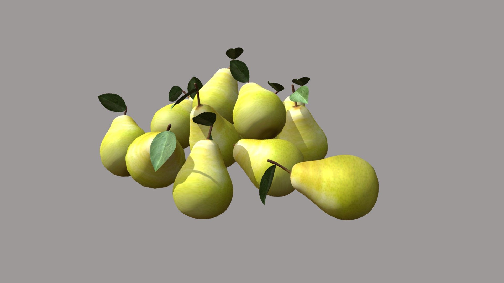Pears - 3D model by Feroe arquitectura (@montiellila) [094cc09] - Sketchfab