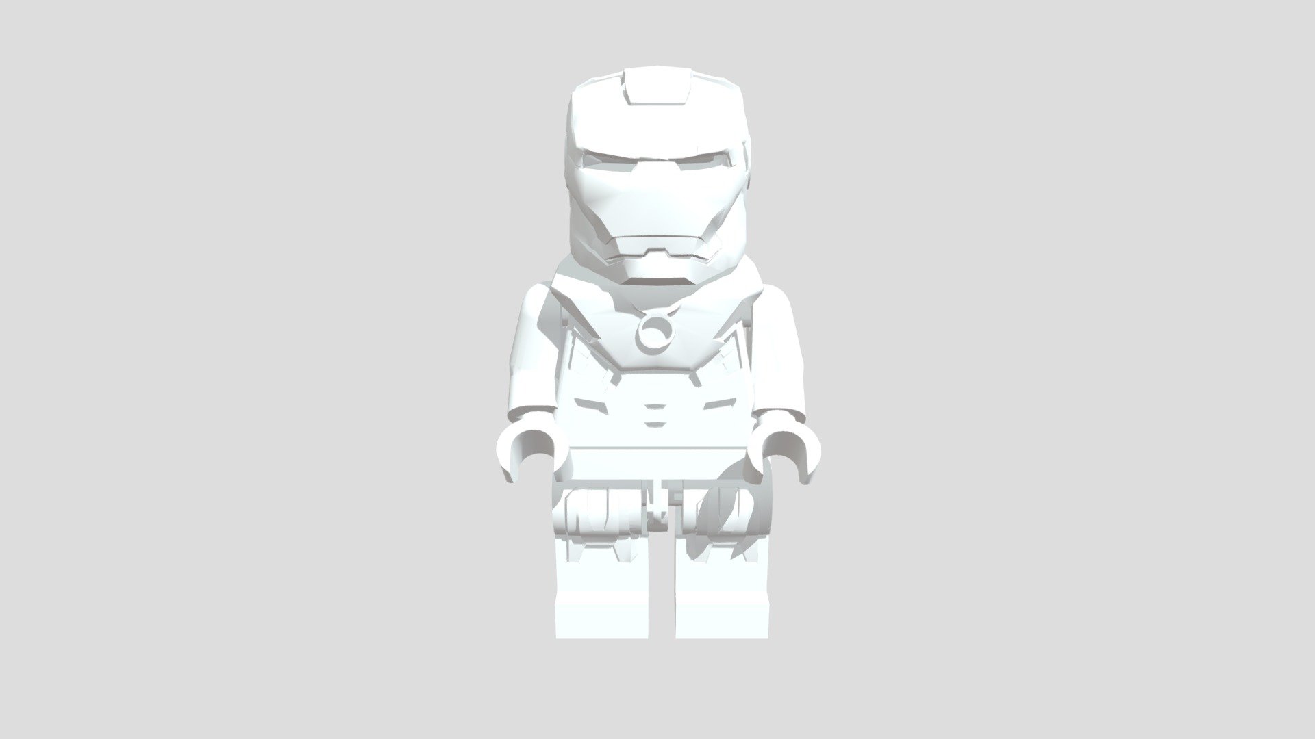 Lego Iron man - Avengers (2012) - 3D model by daniel.jibi [094d2b7 ...