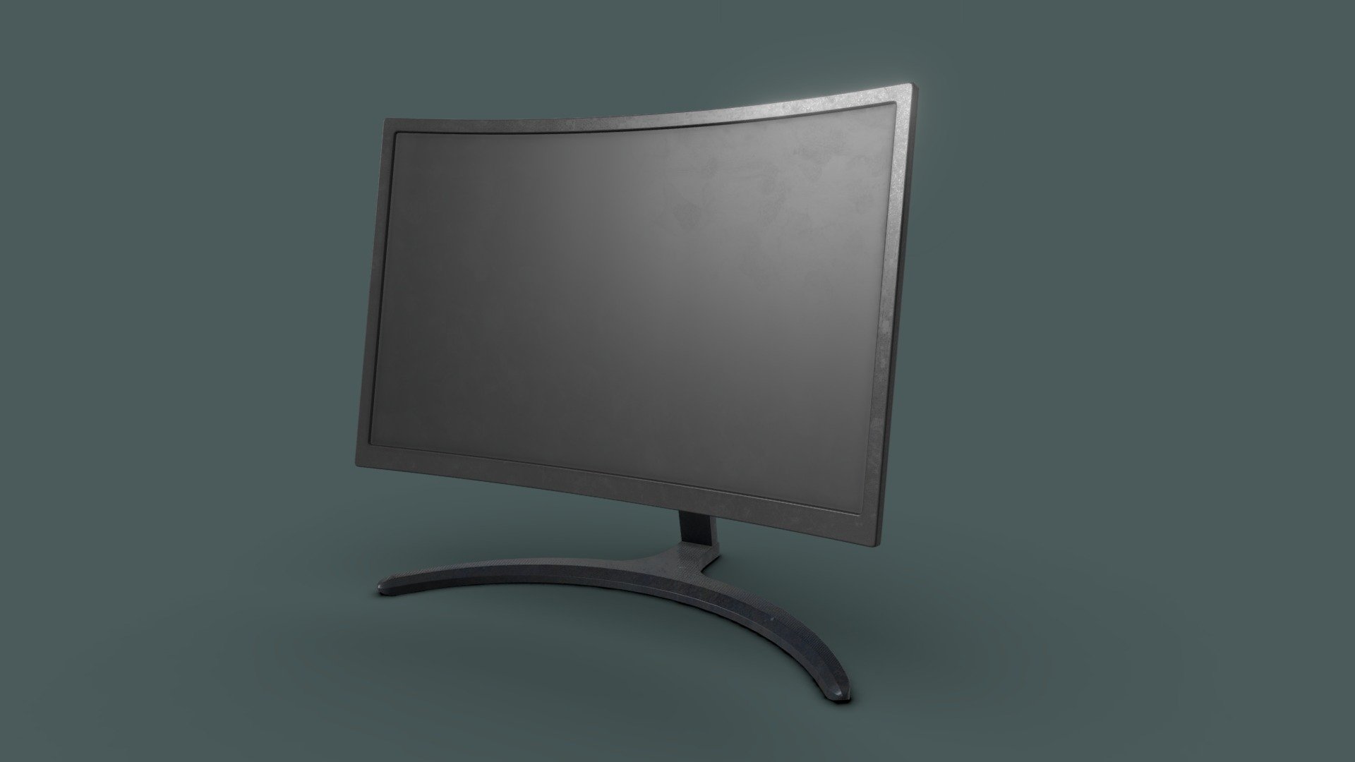 Monitor curved - 3D model by Virtua Con (@virtuaCon) [094e564] - Sketchfab