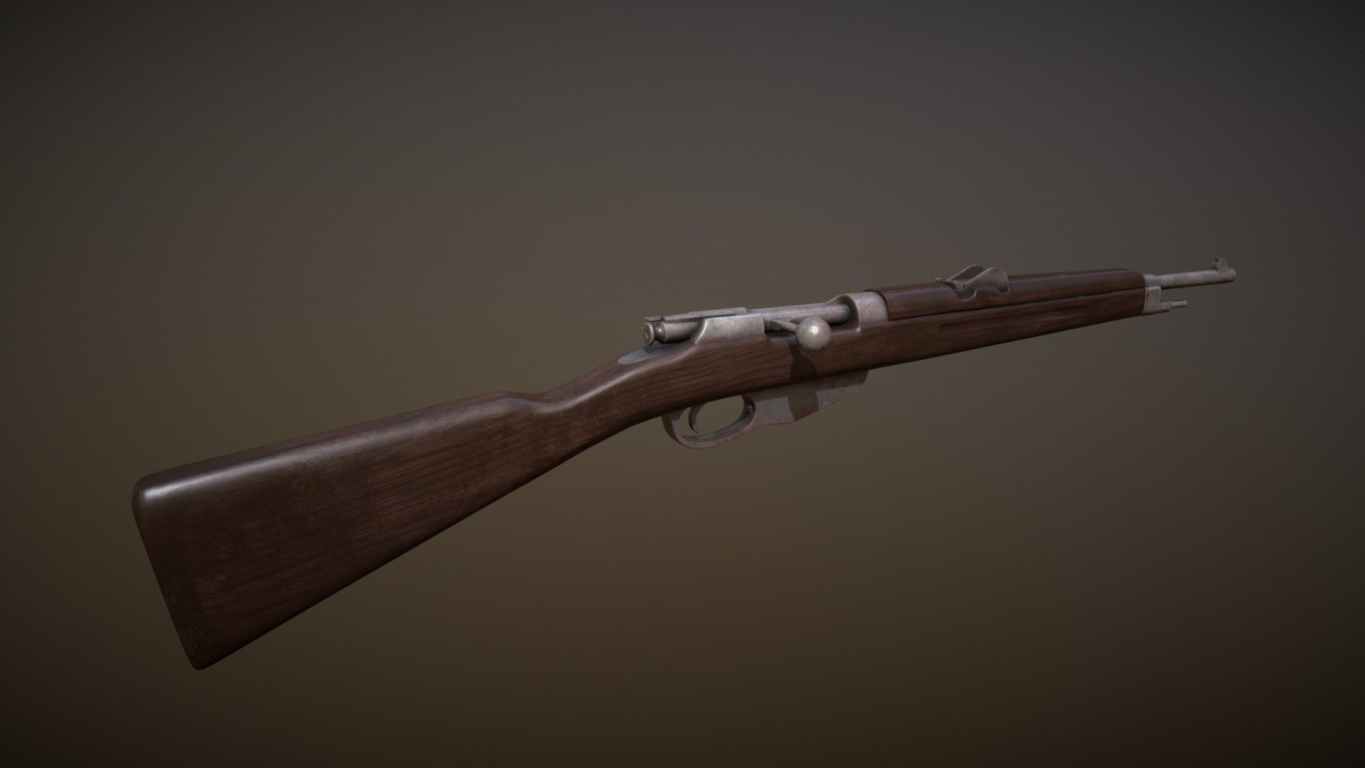 Dutch Mannlicher M1895 Carbine - 3D model by George_Brand [09513a0 ...