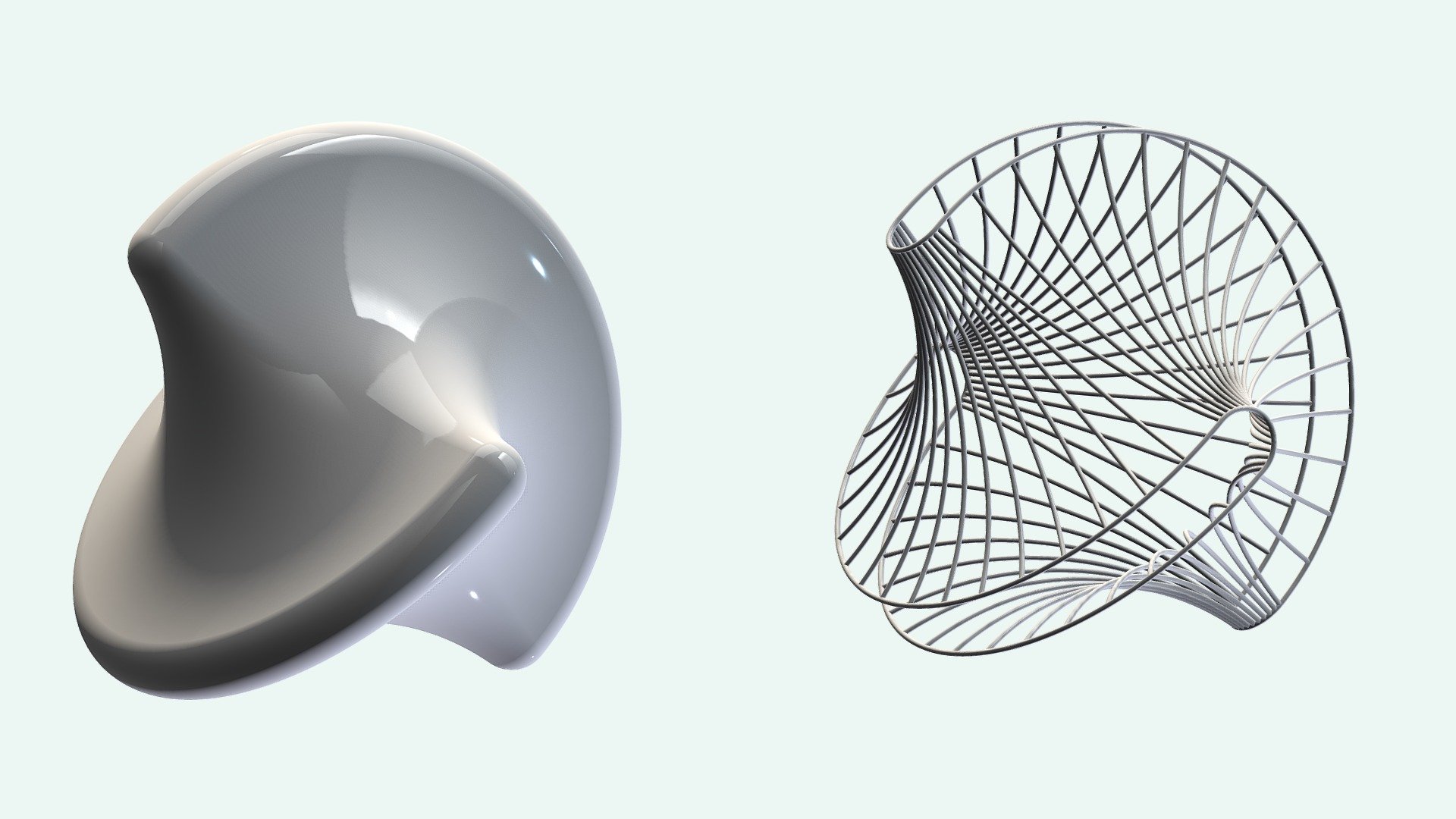 Innovative Design Model & its Skeletal Framework - 3D model by RK ...