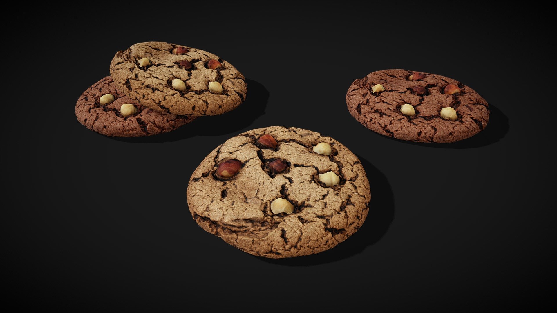 Scanned Low Poly | Cookies - Download Free 3D model by Den1121 [09524a6 ...