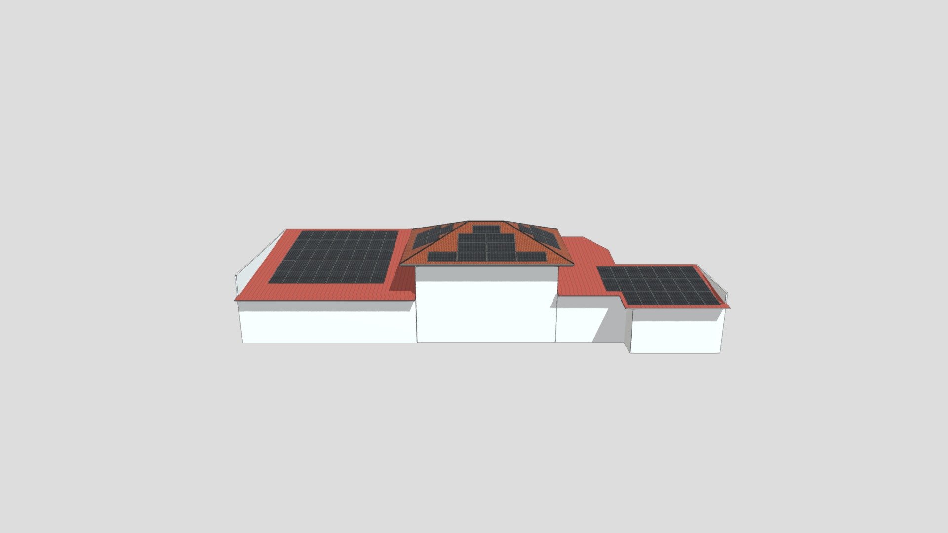 House and Solar Panels - Download Free 3D model by HeliosOptimum ...