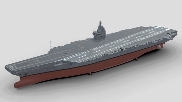 Aircraft-carrier 3D models - Sketchfab