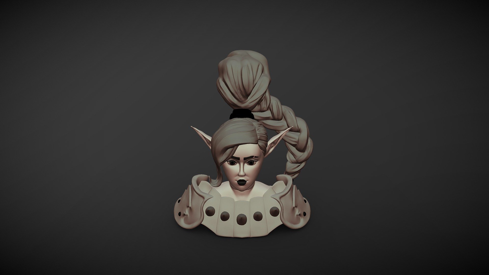 Fairy Bust - 3D model by mariten [0955fcb] - Sketchfab