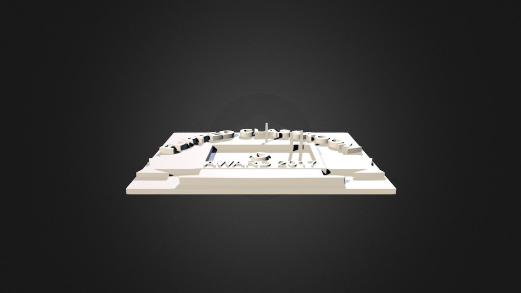 Flipping The Classroom Award 2017 Kta - 3D model by philippe.hofman ...