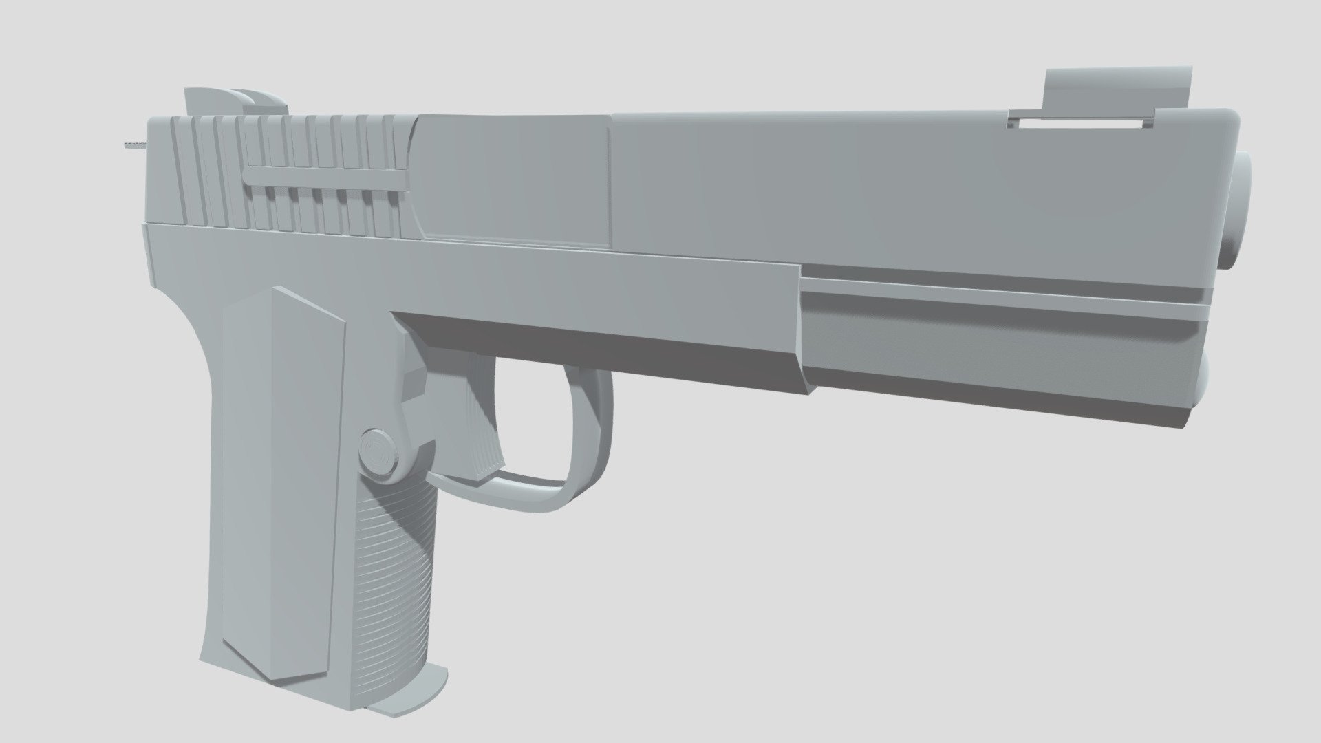 Hand Gun - Download Free 3D model by sleepingburrito [0958040] - Sketchfab