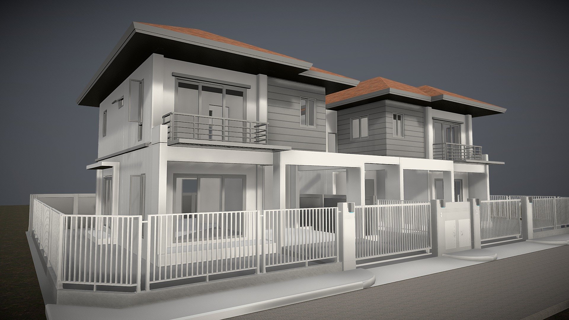 House 2211 - Buy Royalty Free 3D model by Jinda (@jindaarch) [095830b ...