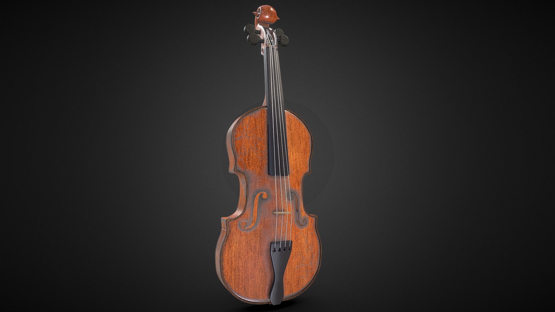 Violin - 3D model by YuvalMarko (@yusdho1) [0958538] - Sketchfab