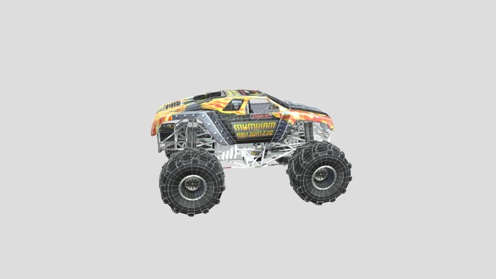 Monstertruck 3D models - Sketchfab