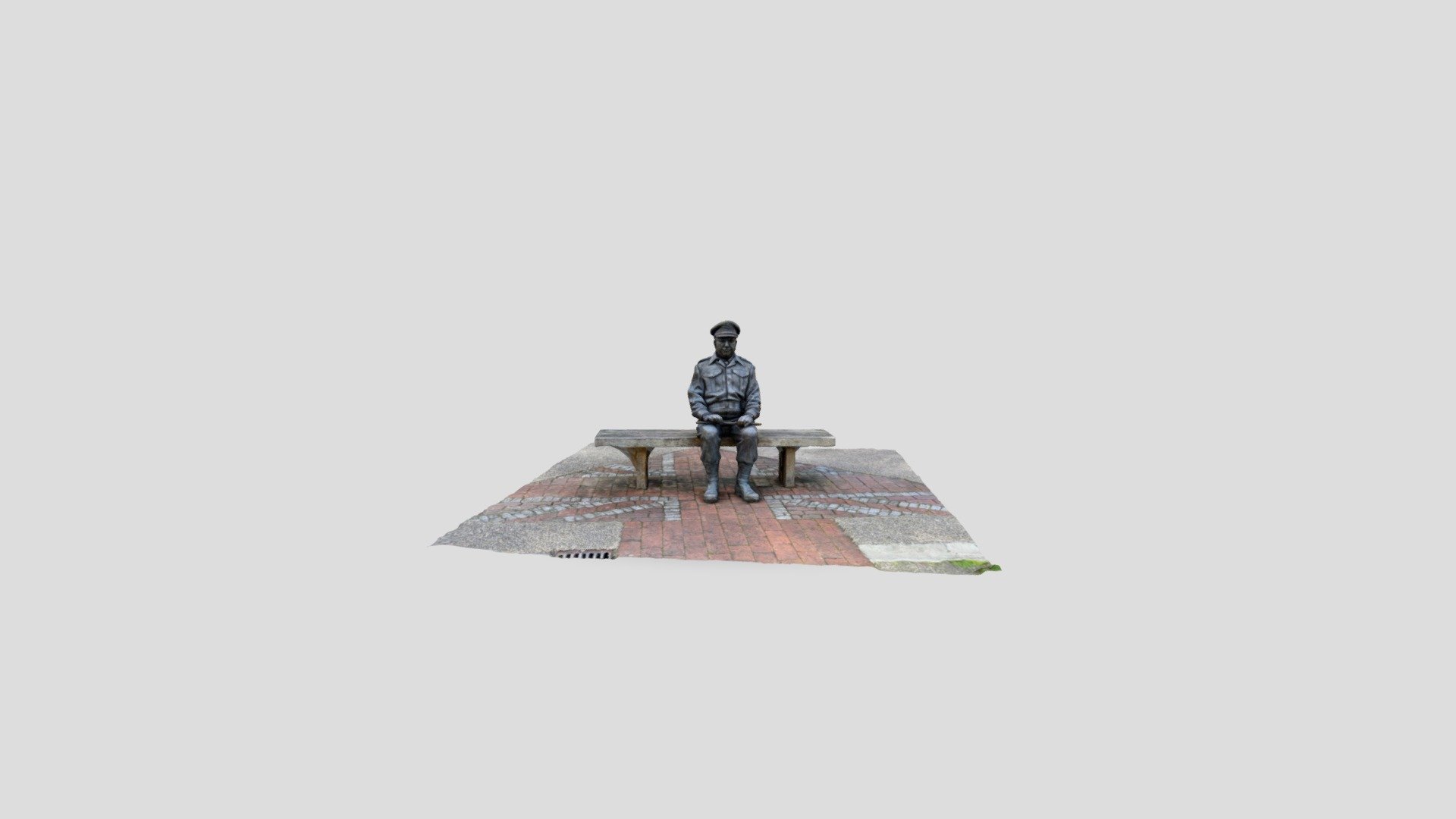 Dont Panic Captain Mainwaring! - 3D model by 1977media [09595bc ...