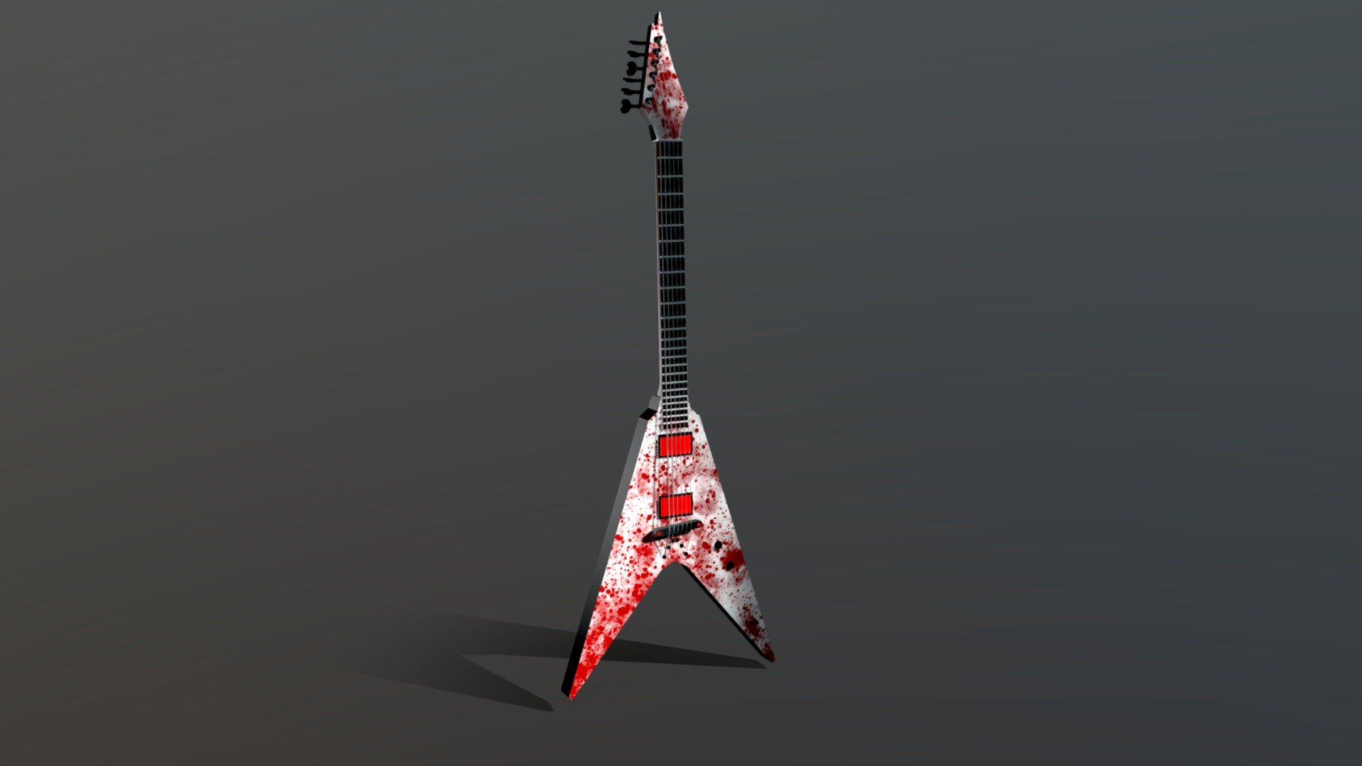 Guitar - Download Free 3D model by Anastasiya_Vdovenko (@space_mango ...