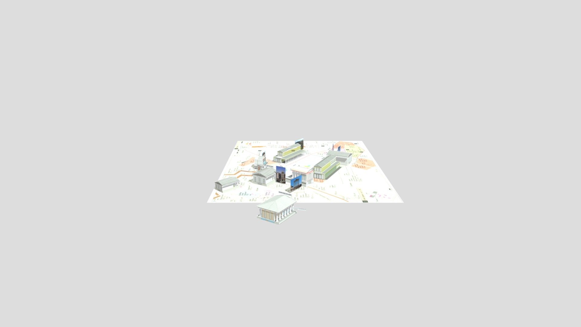 Roman Forum - 3D model by kmurdock [095a2e4] - Sketchfab