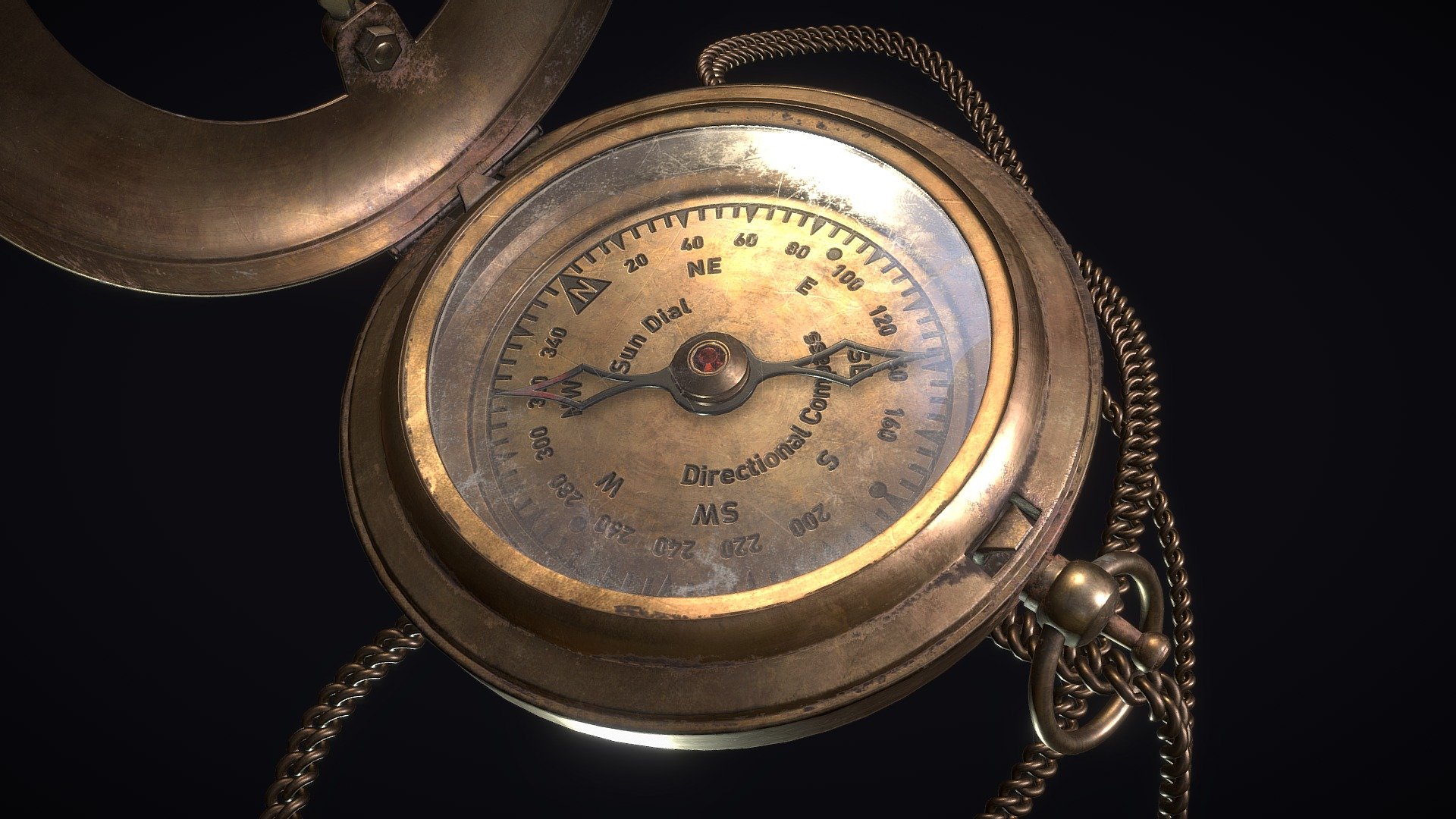 Sundial Compass - 3D model by Sina Ladage (@SinaLadage) [095ae8f ...
