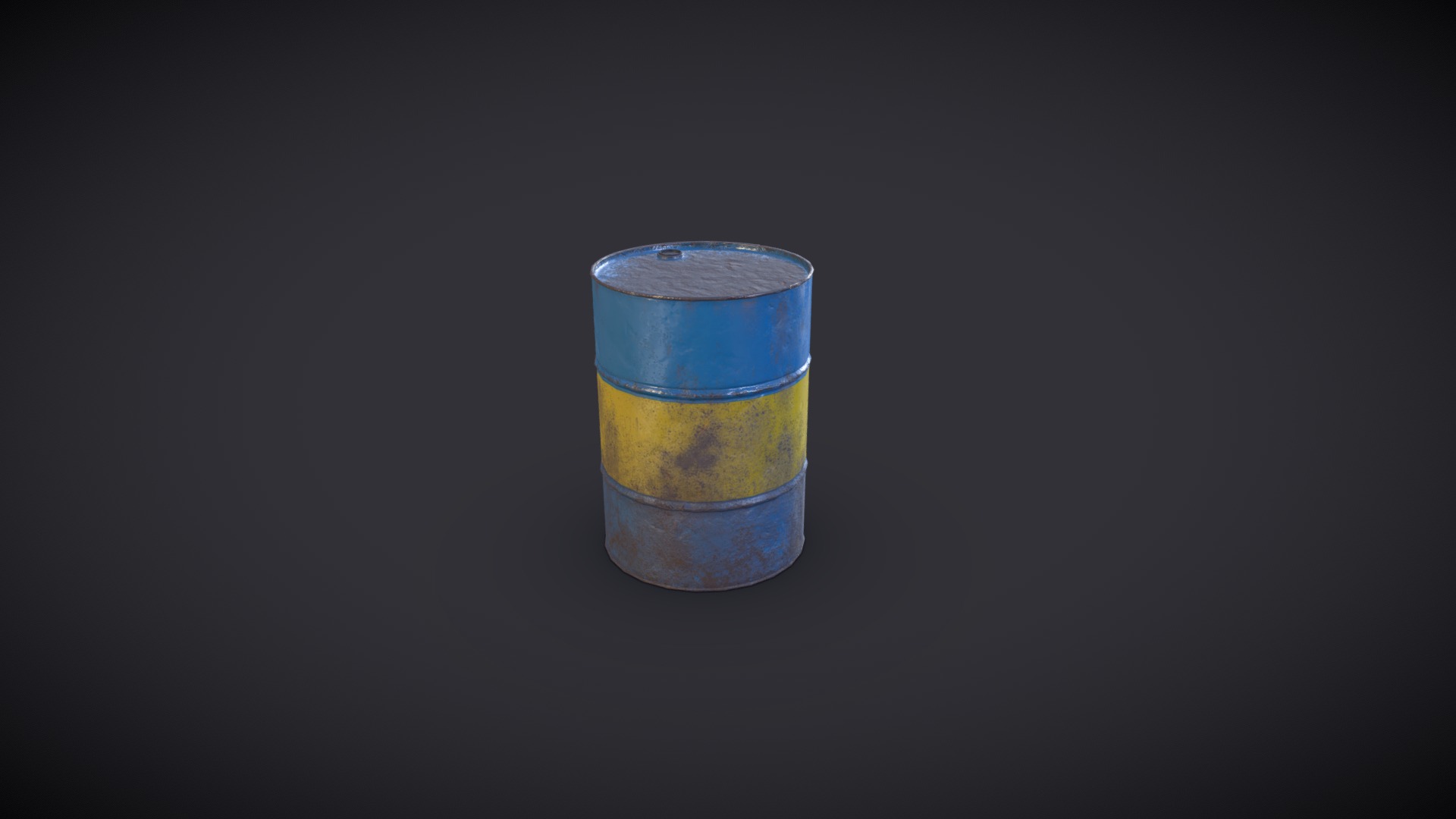 PBR GameAsset - Drum Container - 3D model by Legrand_Tom [095b49b ...