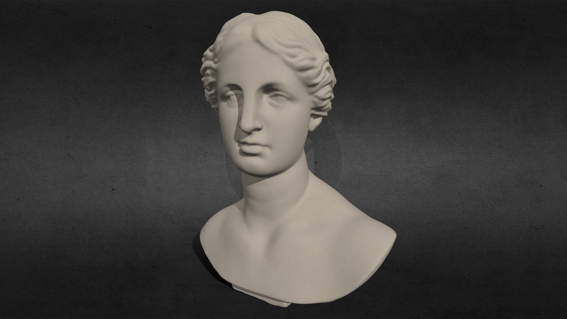 Scanned Roman Bust of Venus - 3D model by Azure (@unclebubs) [095cfc6 ...