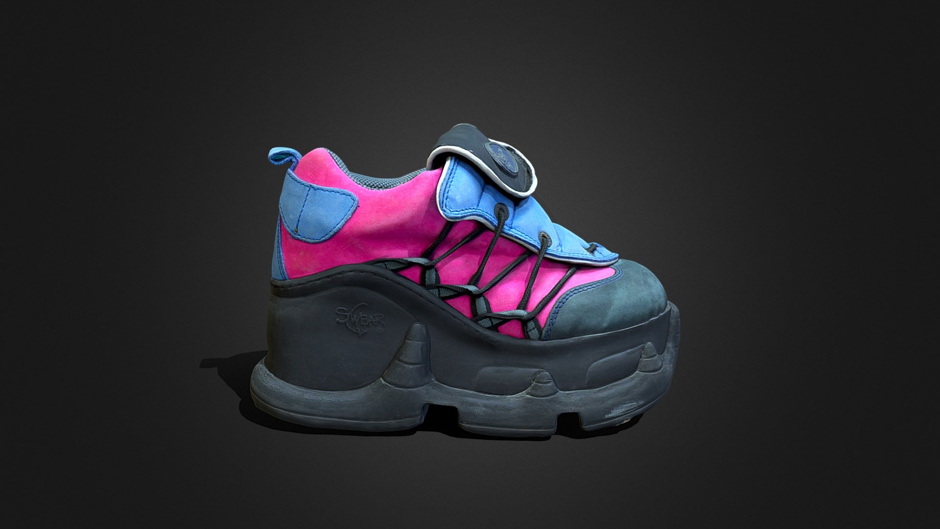 Swear Platform Wedges - Buy Royalty Free 3D model by Sikozu [095de16 ...