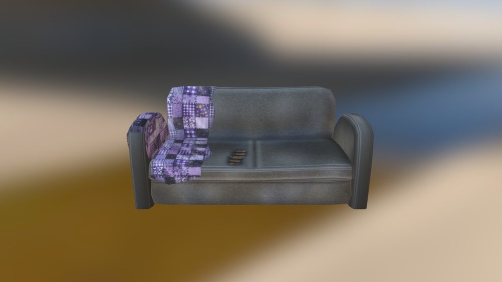 Sofa - 3D model by samuelbraga [095f624] - Sketchfab