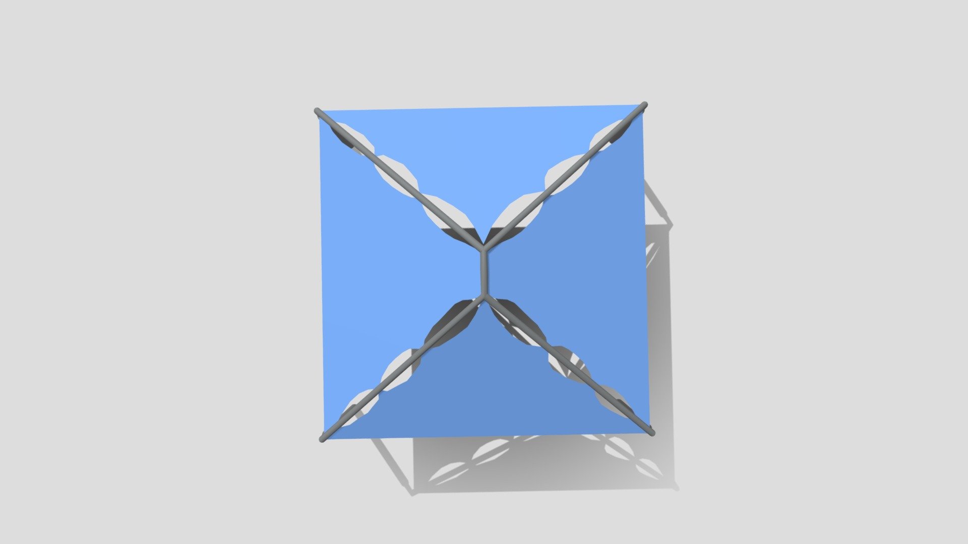 Sun shade blue - 3D model by nara.shivakumar [096058a] - Sketchfab