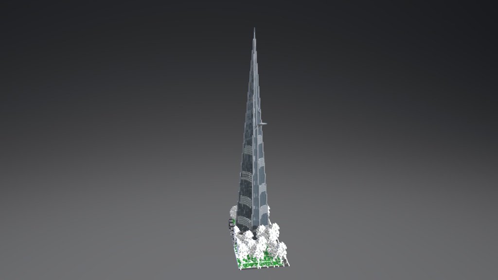 Kingdom Tower - 3D model by nohman_2001 [096224c] - Sketchfab