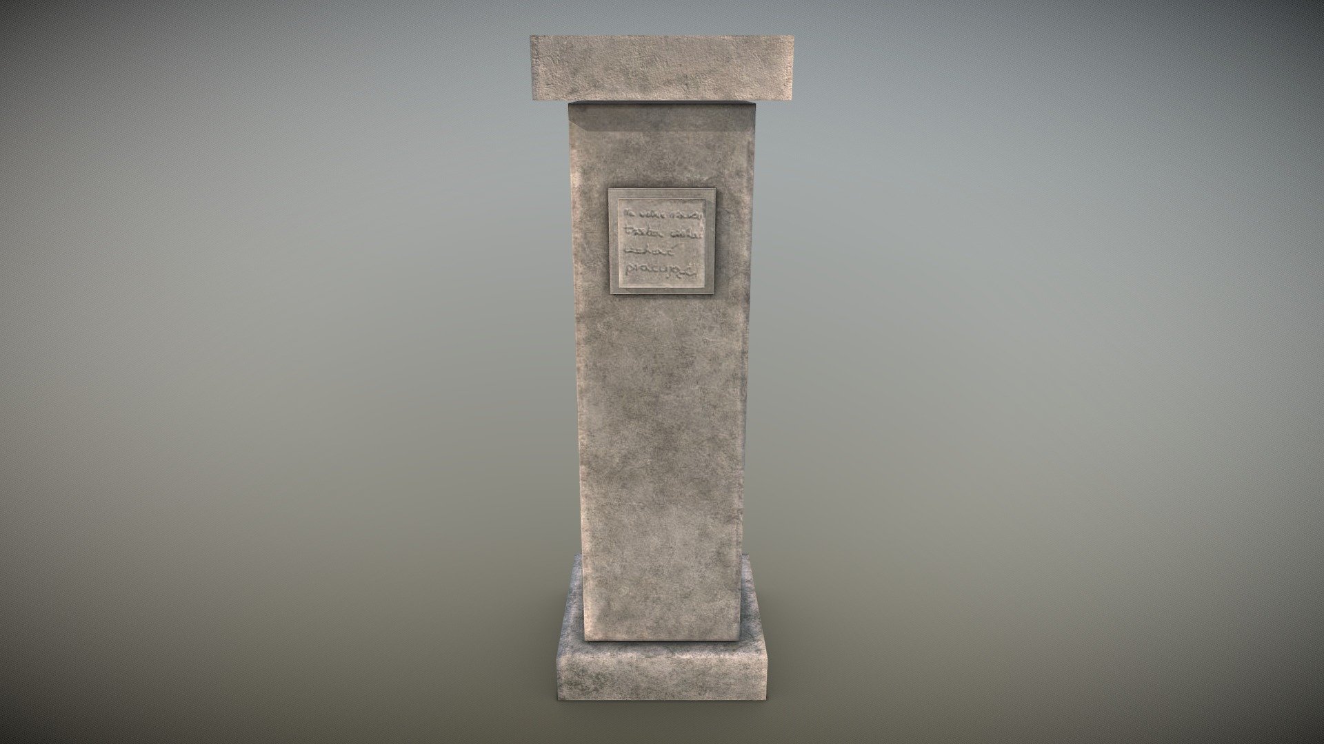 Monument - Download Free 3D model by Reliefy3D (@Krystian.Kulasek ...