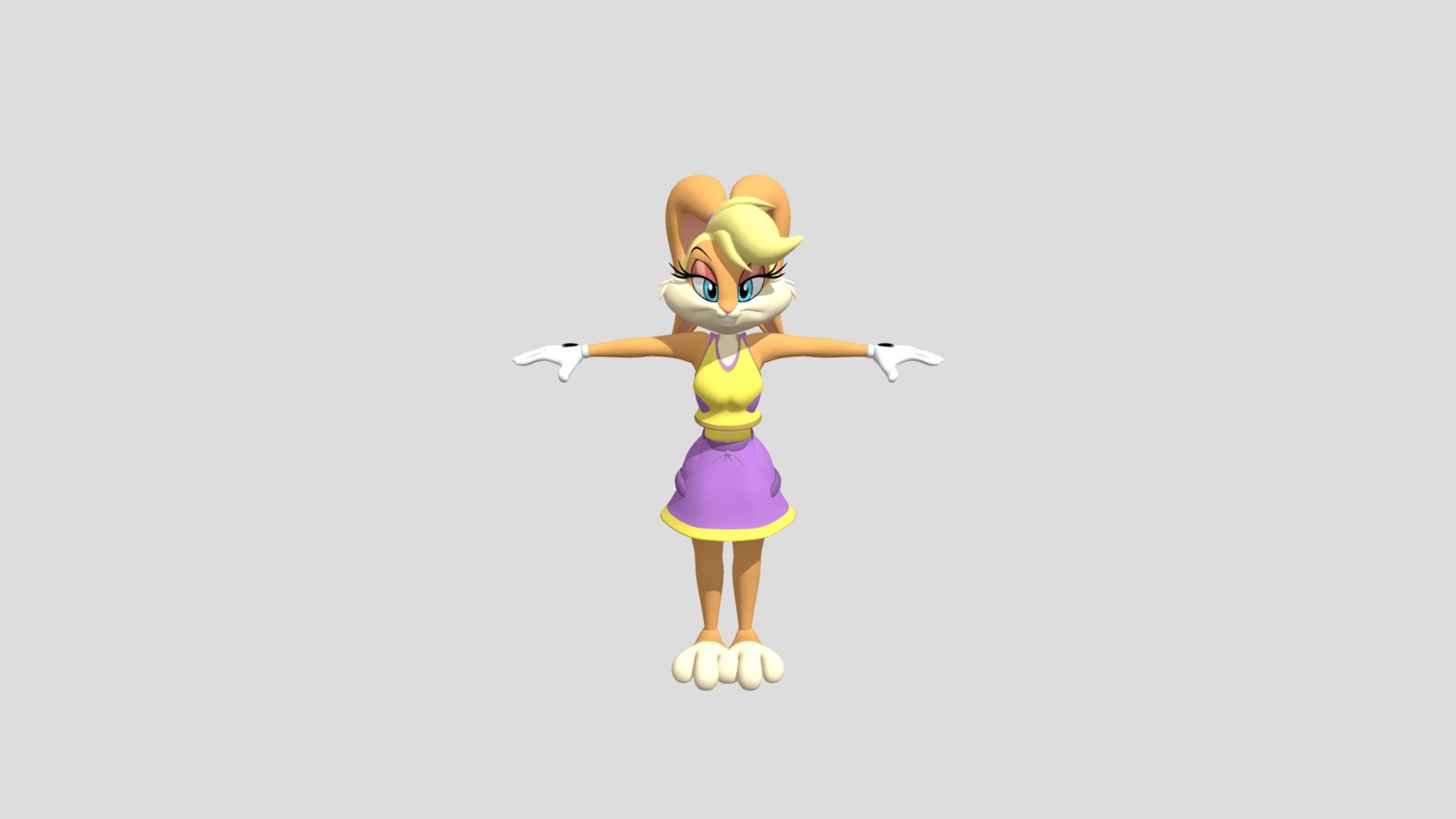 Lola Bunny - Download Free 3D model by anderlenolan [09649cd] - Sketchfab