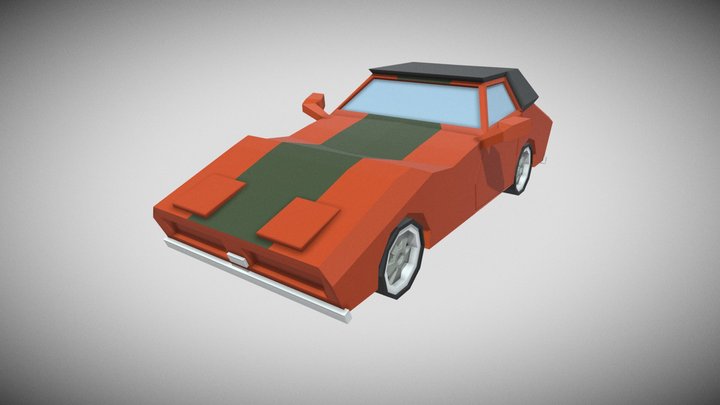 Red-car 3D models - Sketchfab