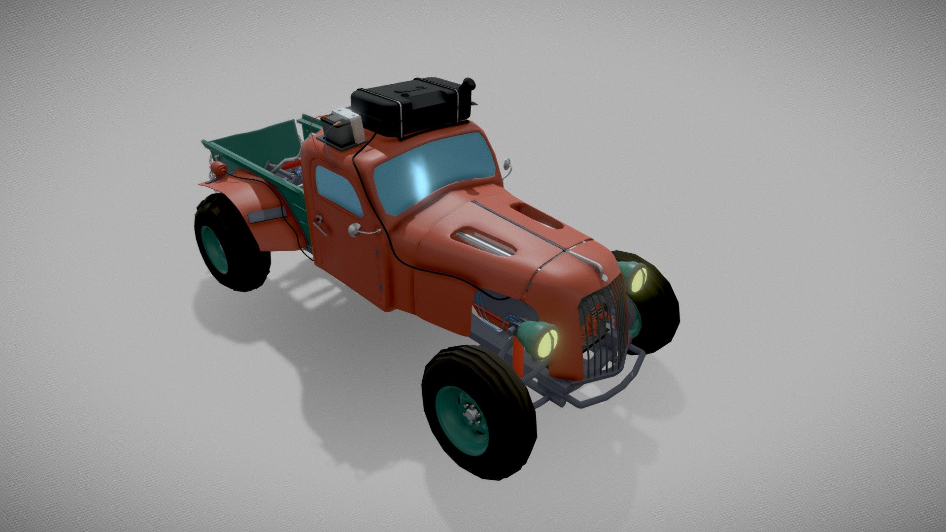 Monster Track - Download Free 3D model by kreems [0965711] - Sketchfab