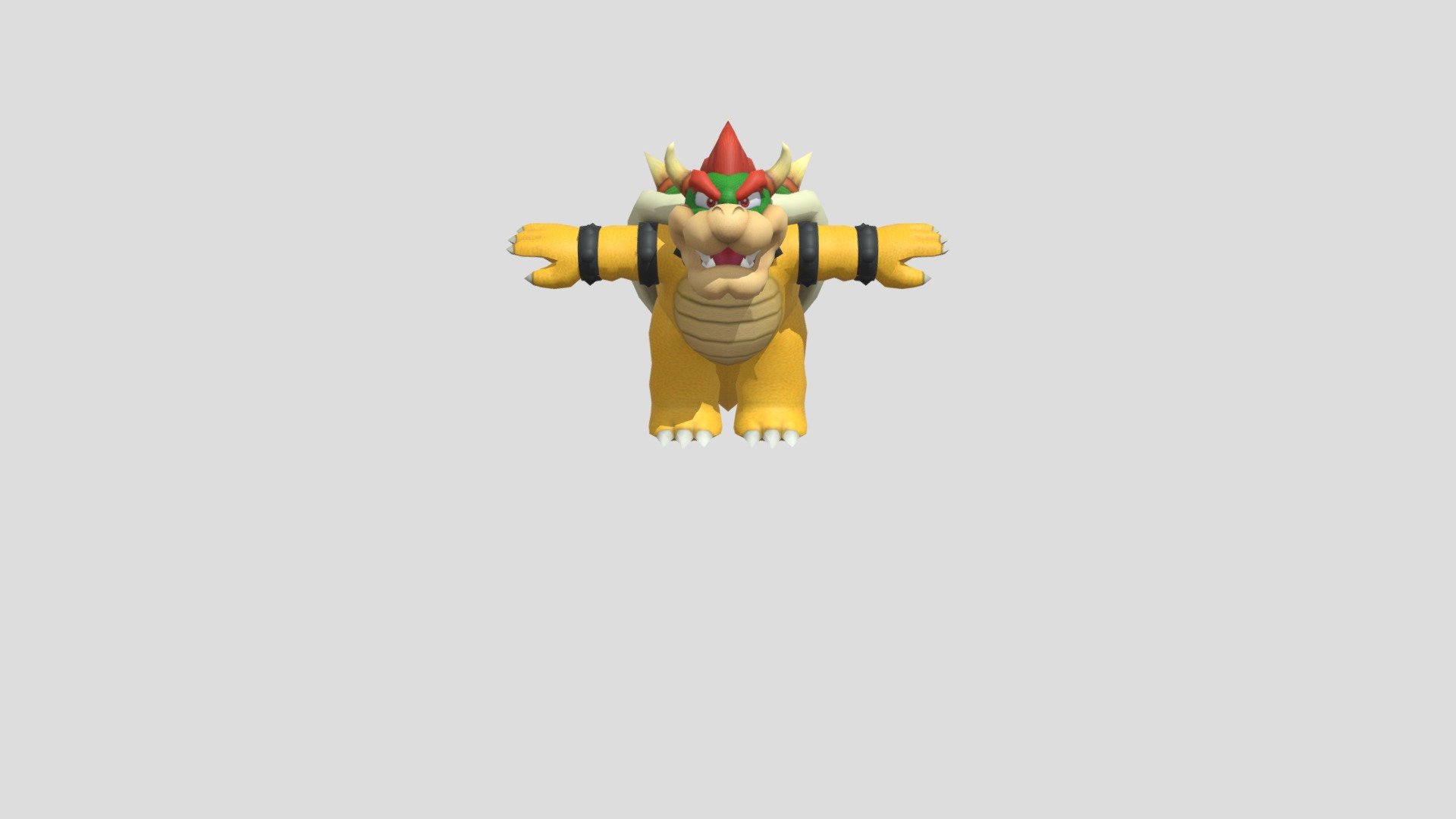 bowser - 3D model by sithukaungset [0968631] - Sketchfab