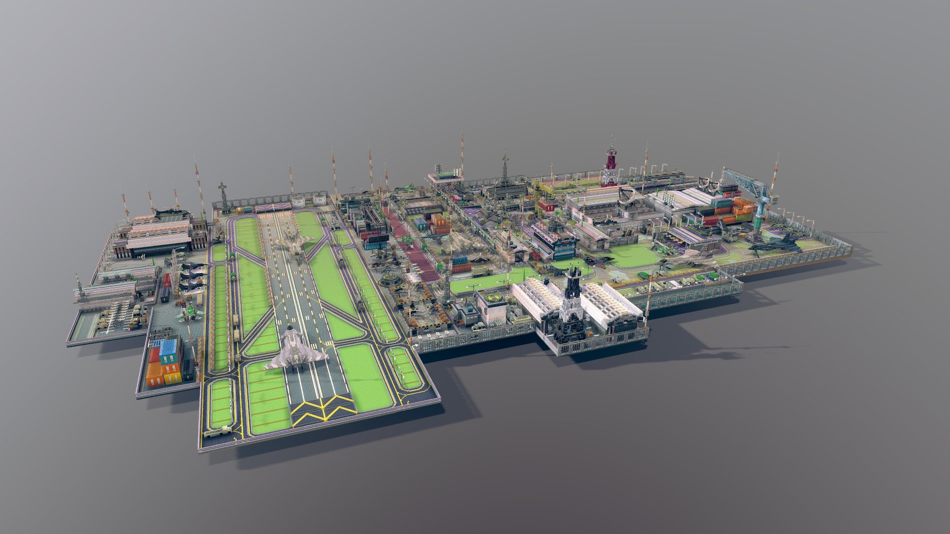 Military Base - 3D model by BreadBuilds [0968e76] - Sketchfab