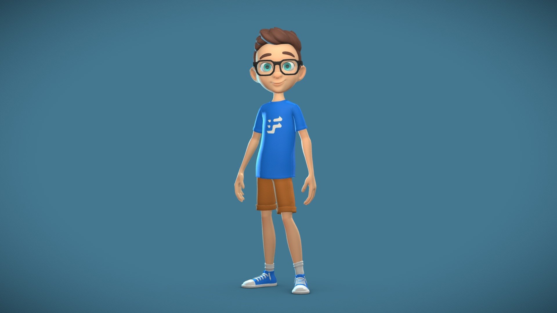 Cute Geek Boy - Buy Royalty Free 3D model by efrenfreeze [096c0f2 ...