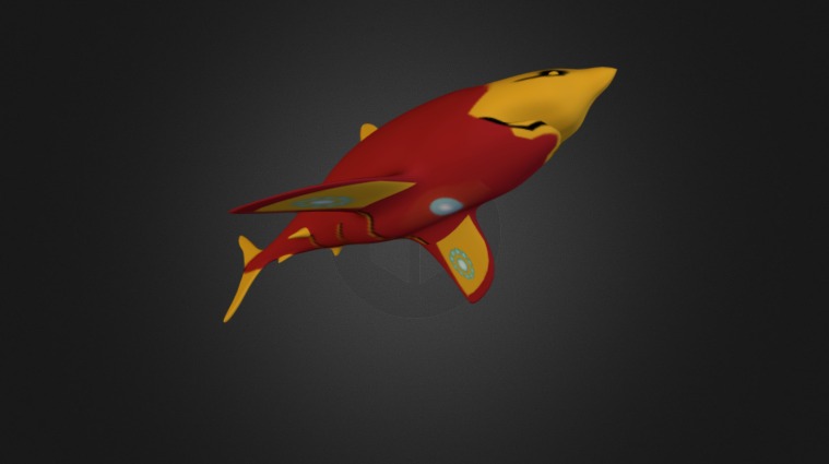 iron Shark - 3D model by alan929524 [096c9d1] - Sketchfab