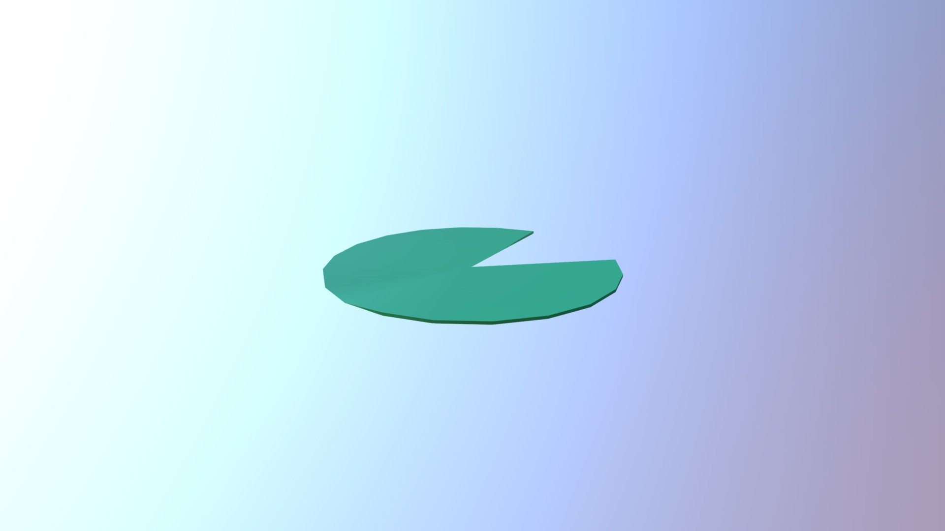 Lily pad - 3D model by TimSch [096cdd2] - Sketchfab