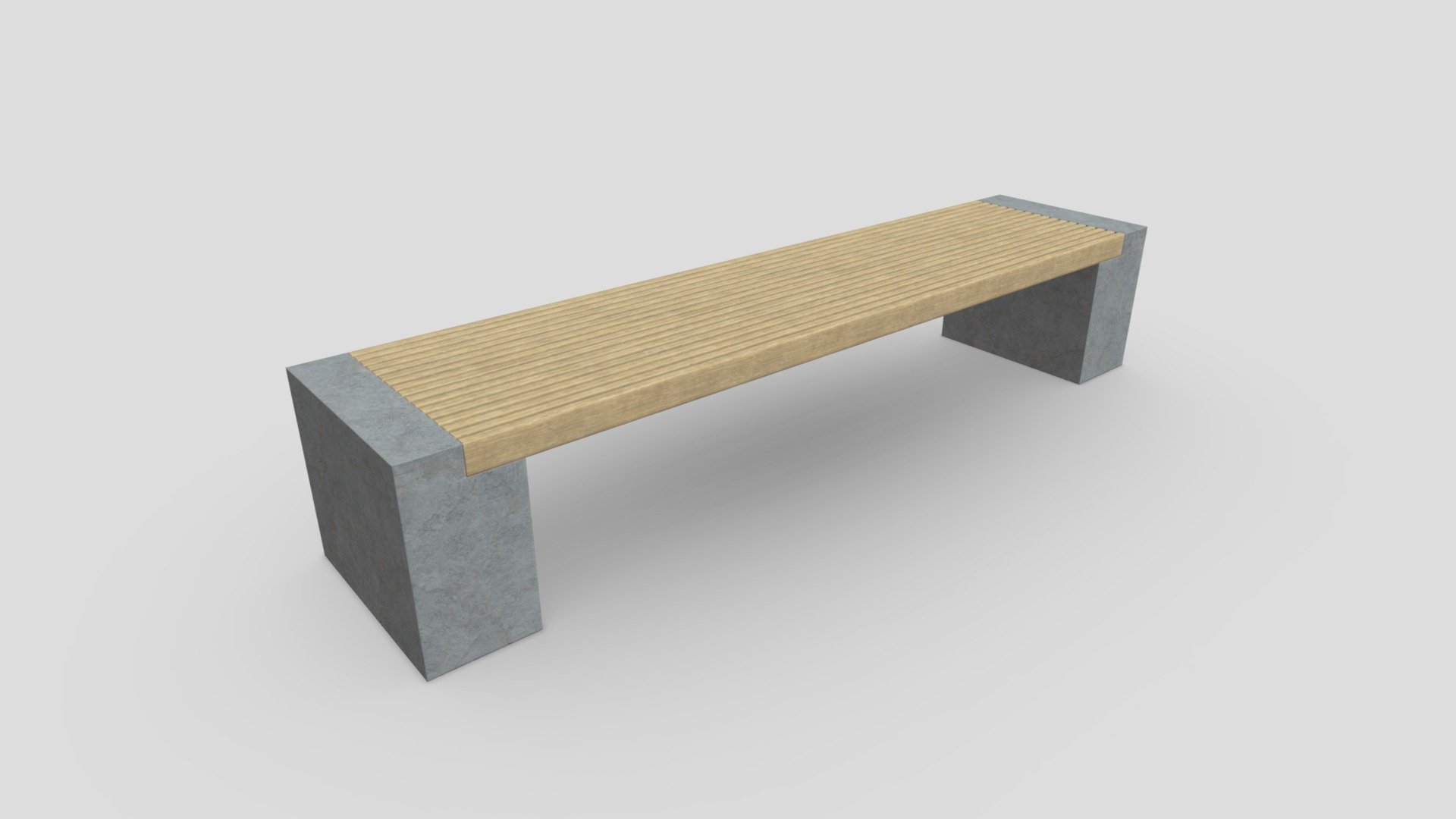 CC0 - Bench - Download Free 3D model by plaggy [096d4f9] - Sketchfab