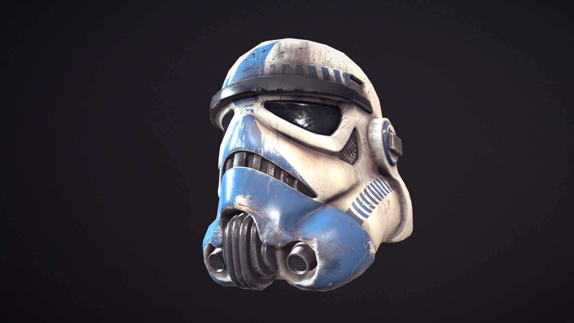 PBR StormTrooper Helmet - 3D model by Matt Joos (@mathiasjoos) [096e8a3 ...