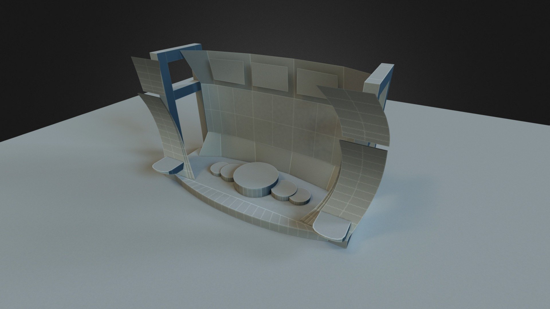 Podium Mesh start - 3D model by GP4Dev [096ec5a] - Sketchfab