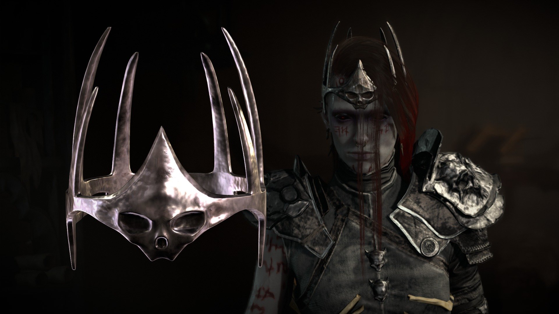 Necromancer Helm - Buy Royalty Free 3D model by Michaela (@mdehning ...