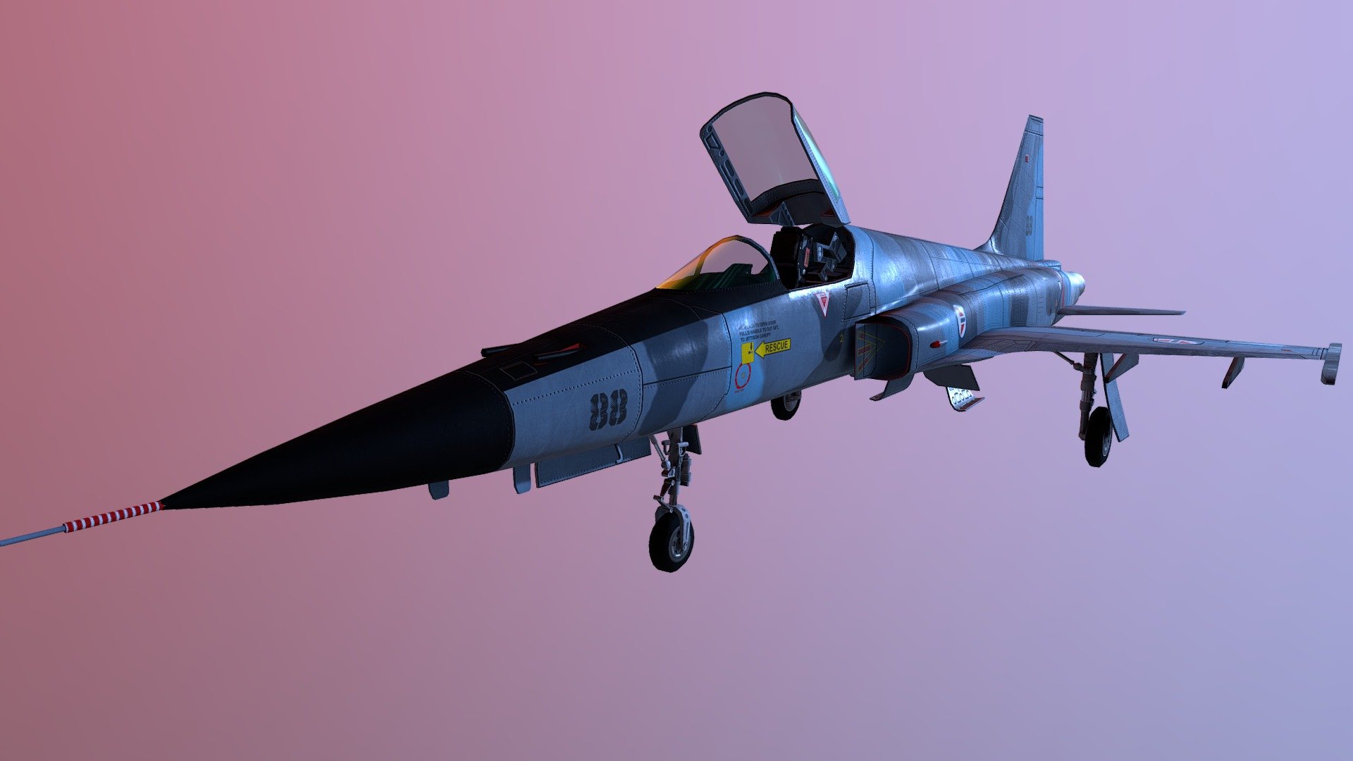Northrop F-5 - Download Free 3D model by dimal965 [096f112] - Sketchfab