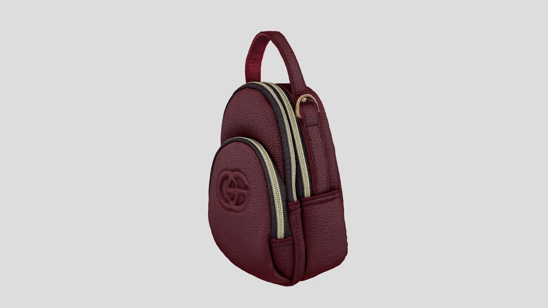 휴대폰 미니 크로스백/The Mobile Phone Mini Crossbody Bag - 3D model by Myminime ...