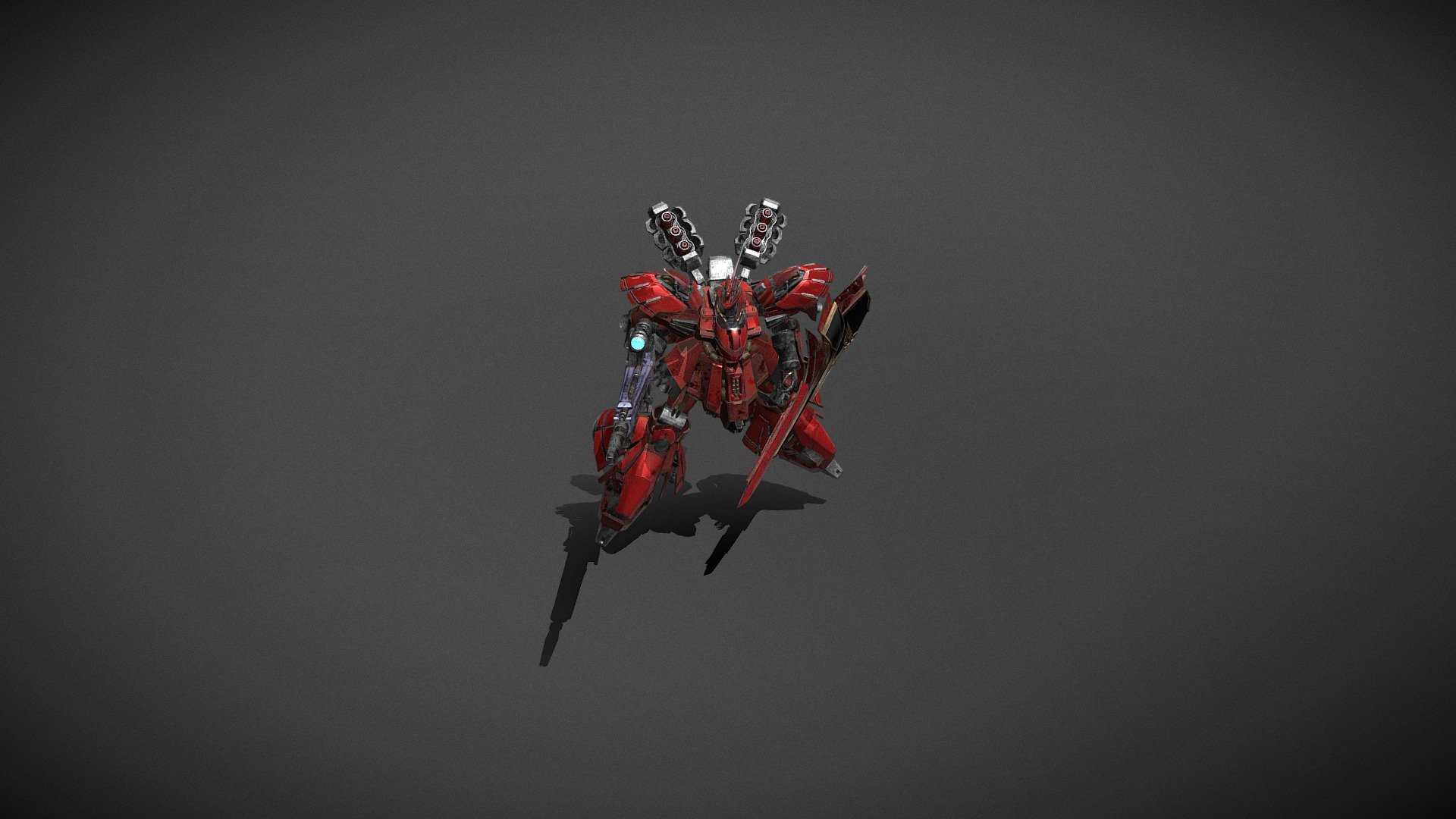 SAZABI MSN-04 Gundam FRANZ - 3D model by franzriot [096fc64] - Sketchfab