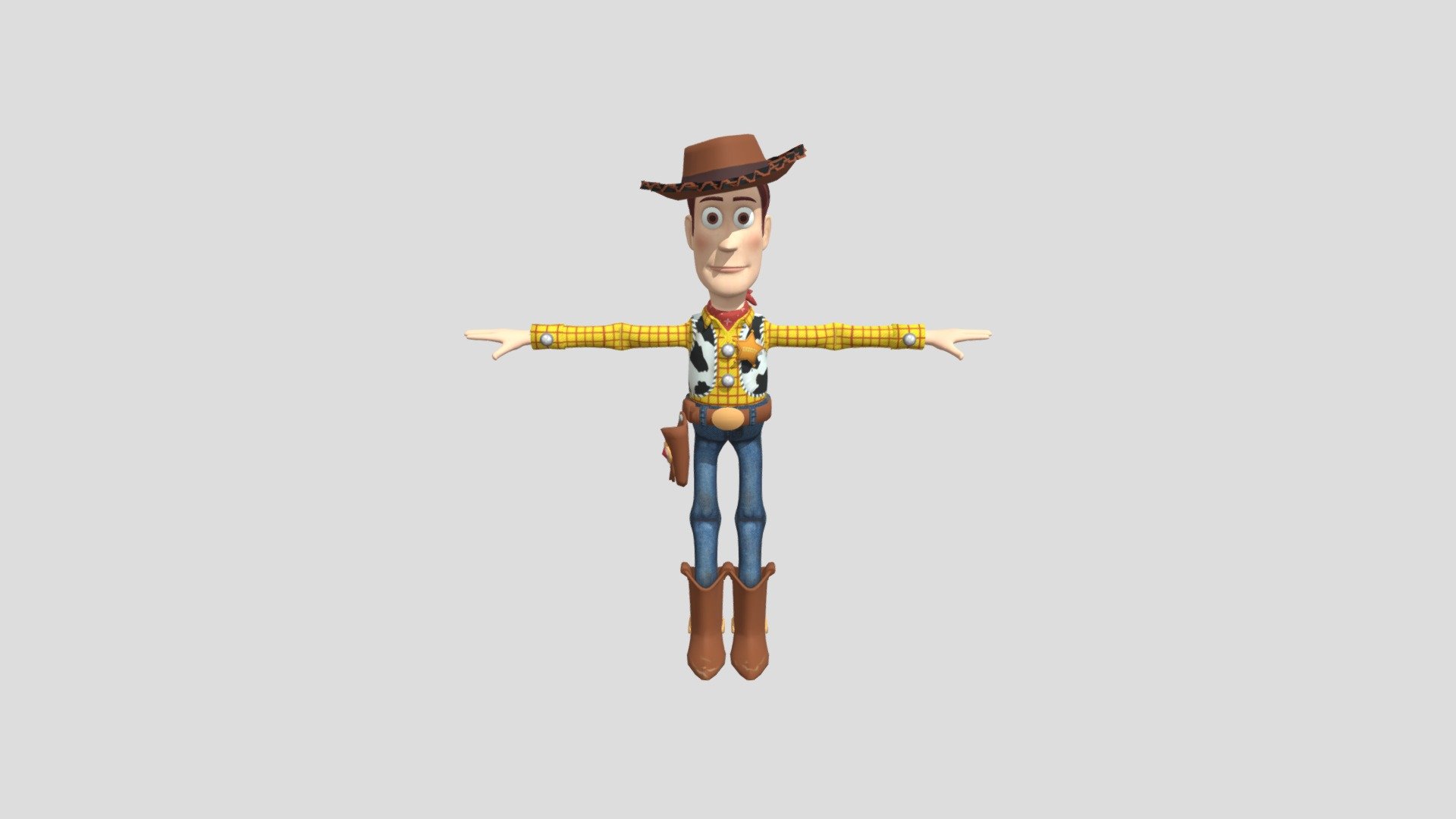 Woody (Toy Story 3 The Video Game) - Download Free 3D model by ...