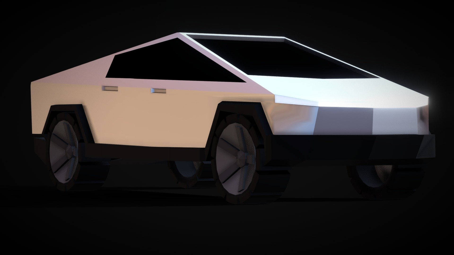 Tesla Cyber Truck - Buy Royalty Free 3D model by MWHD Models (@MWHD ...