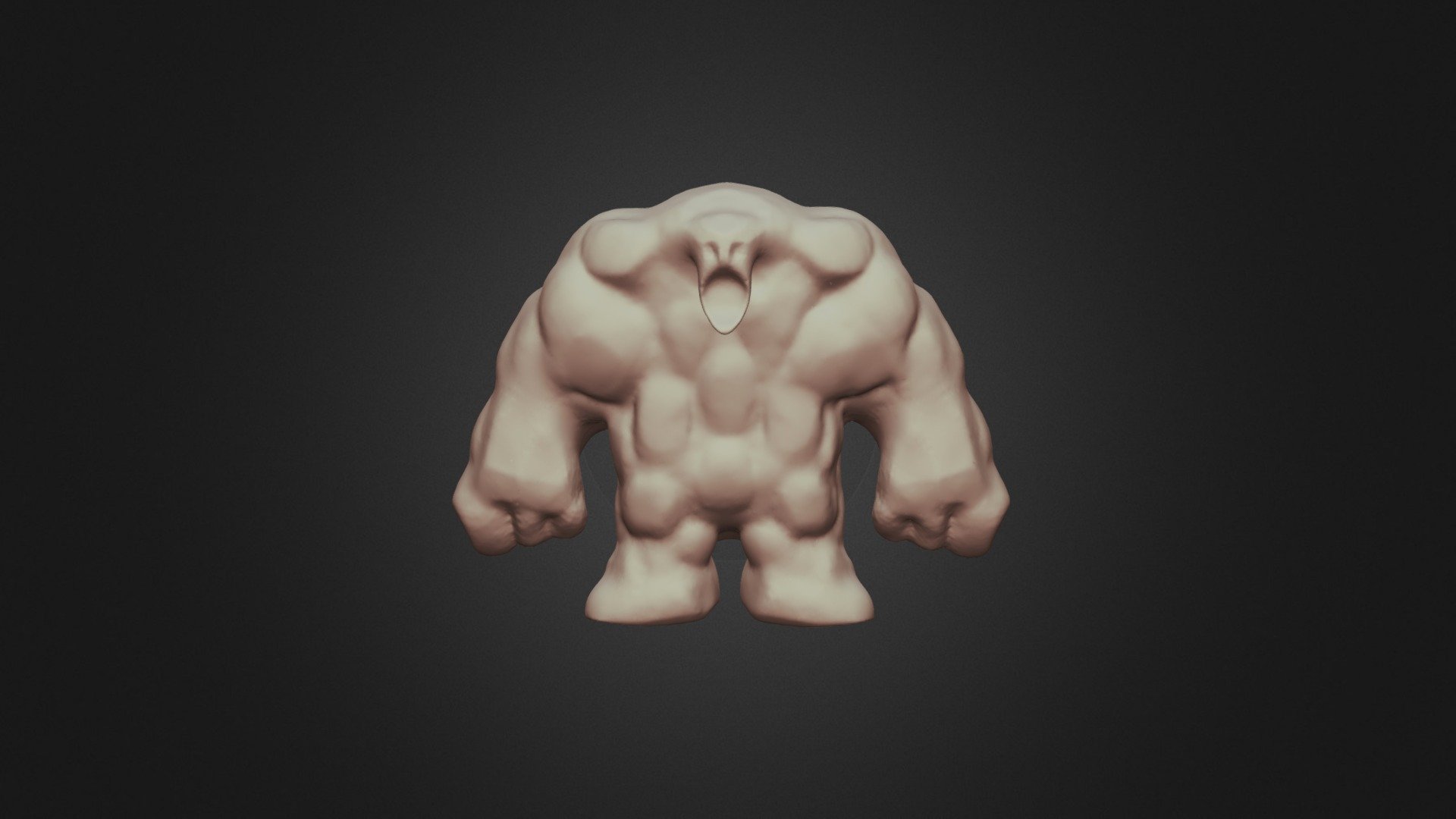 Golem SculptJanuary Challenge - 3D model by spacec [097042c] - Sketchfab