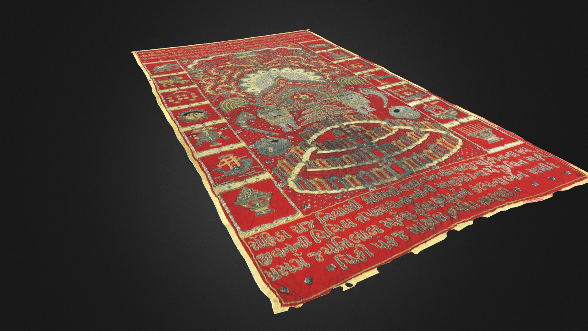 The Eight Blessed Attending Features of the ... - 3D model by The ...
