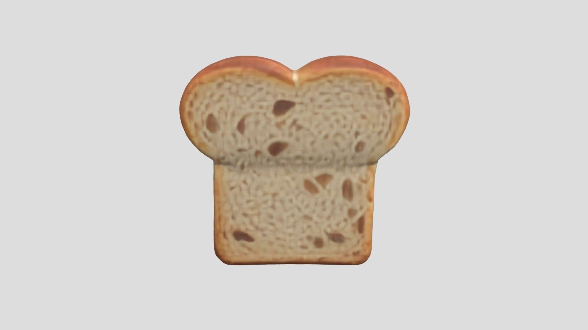 Bread Slice - 3D model by carson.chuny [097546b] - Sketchfab