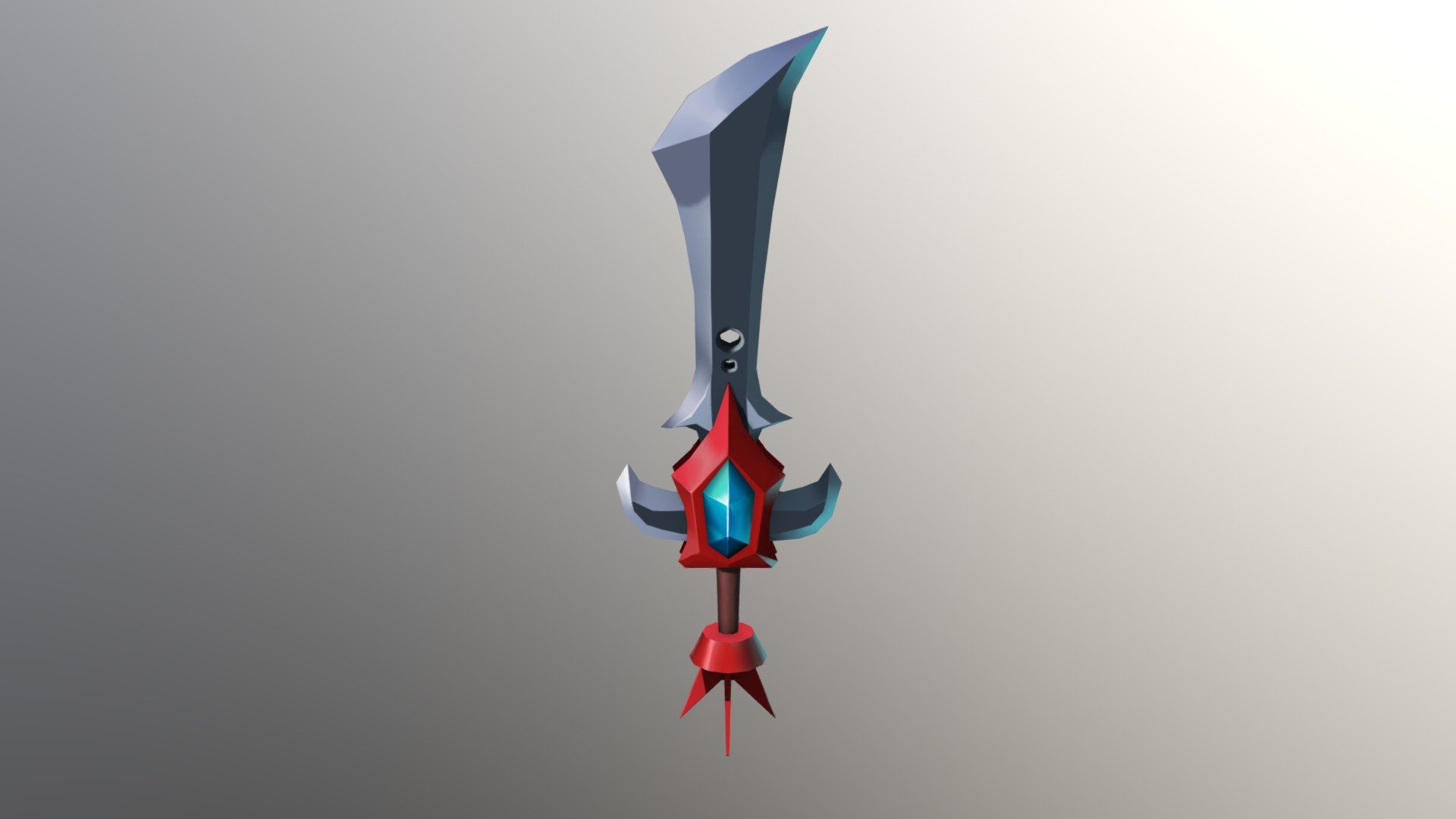 Lowpoly Stylized Demon Sword - Download Free 3D model by DitzyDot ...