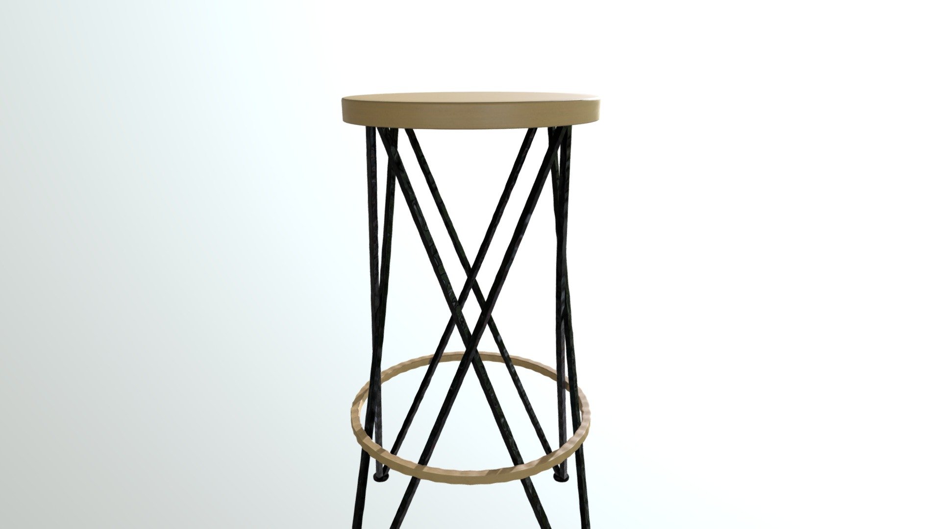 Metal Stool - Buy Royalty Free 3D model by Mr. Adams (@UncleAcid82 ...